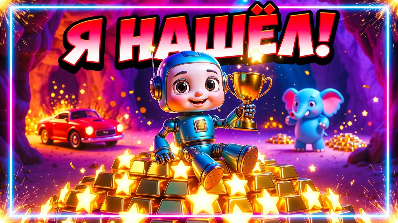 ПЛАНЕТА СЮРПРИЗОВ 🌌 КТО ТАМ ПРЯЧЕТСЯ? | Учим счёт, цвета и животных (Развивающий мультик)