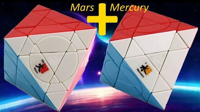 Как собрать Crazy Octahedron Mars + Mercury, Крейзи Октаэдр Марс + Меркурий, how to solve cube, mf8