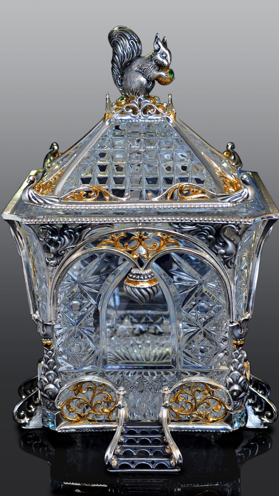 Сахарница "Белочка" Уход