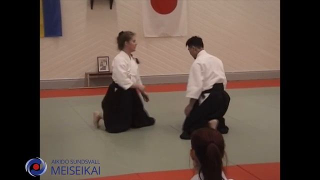 5.Aikido Suwariwaza Ai Hanmi Ikkyo Omote Shishiya Sensei Sandviken