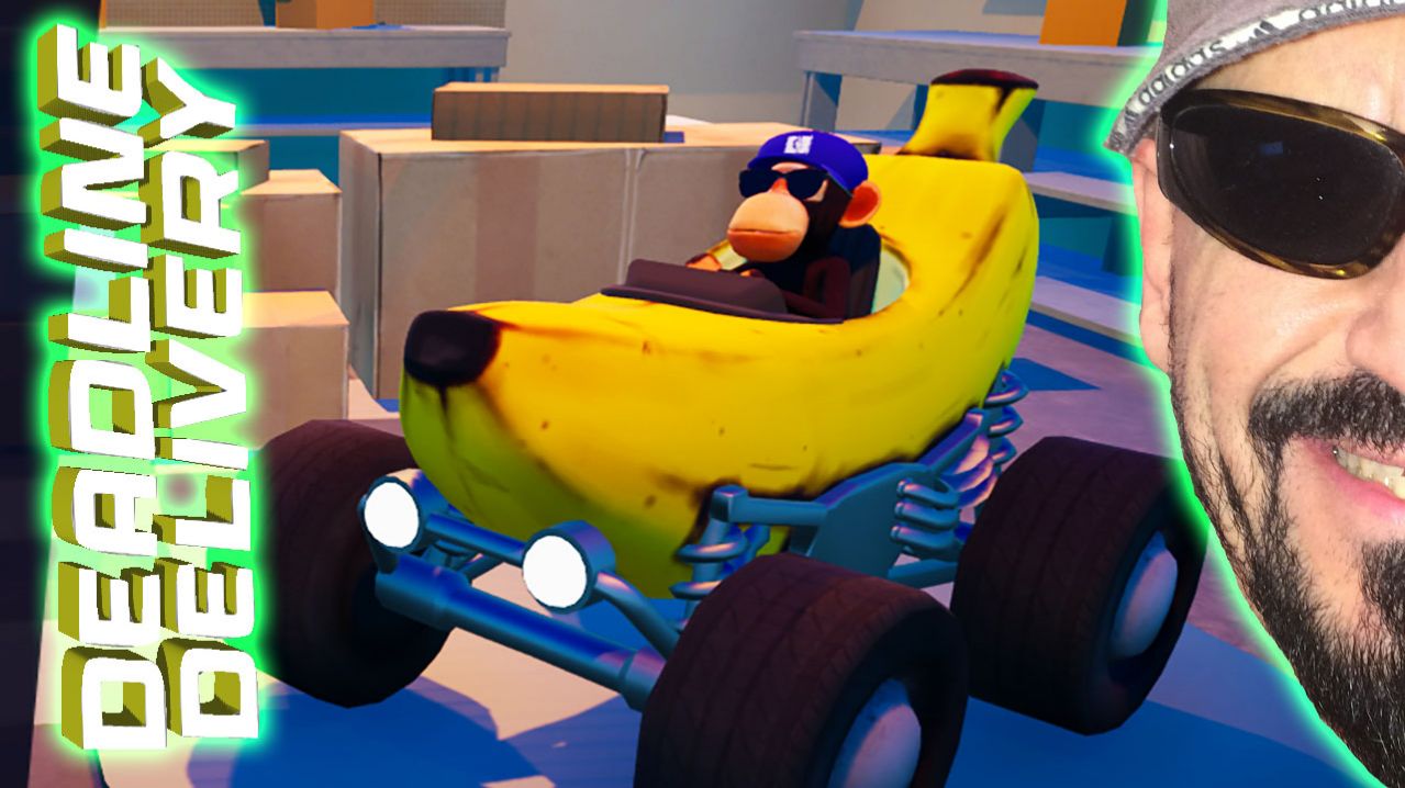 Обезьяна гоняет в машине с динамитом DEADLINE DELIVERY