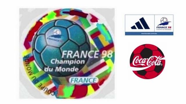 France - Champion du Monde Adidas & Coca-Cola