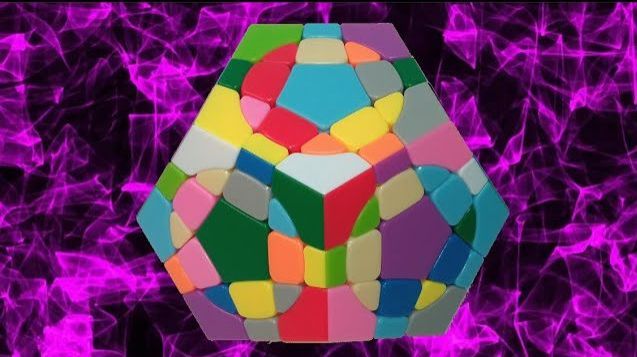 Как собрать Циркулярный Мегаминкс 2, Sengso Circular Megaminx 2, How to solve Crazy Megaminx