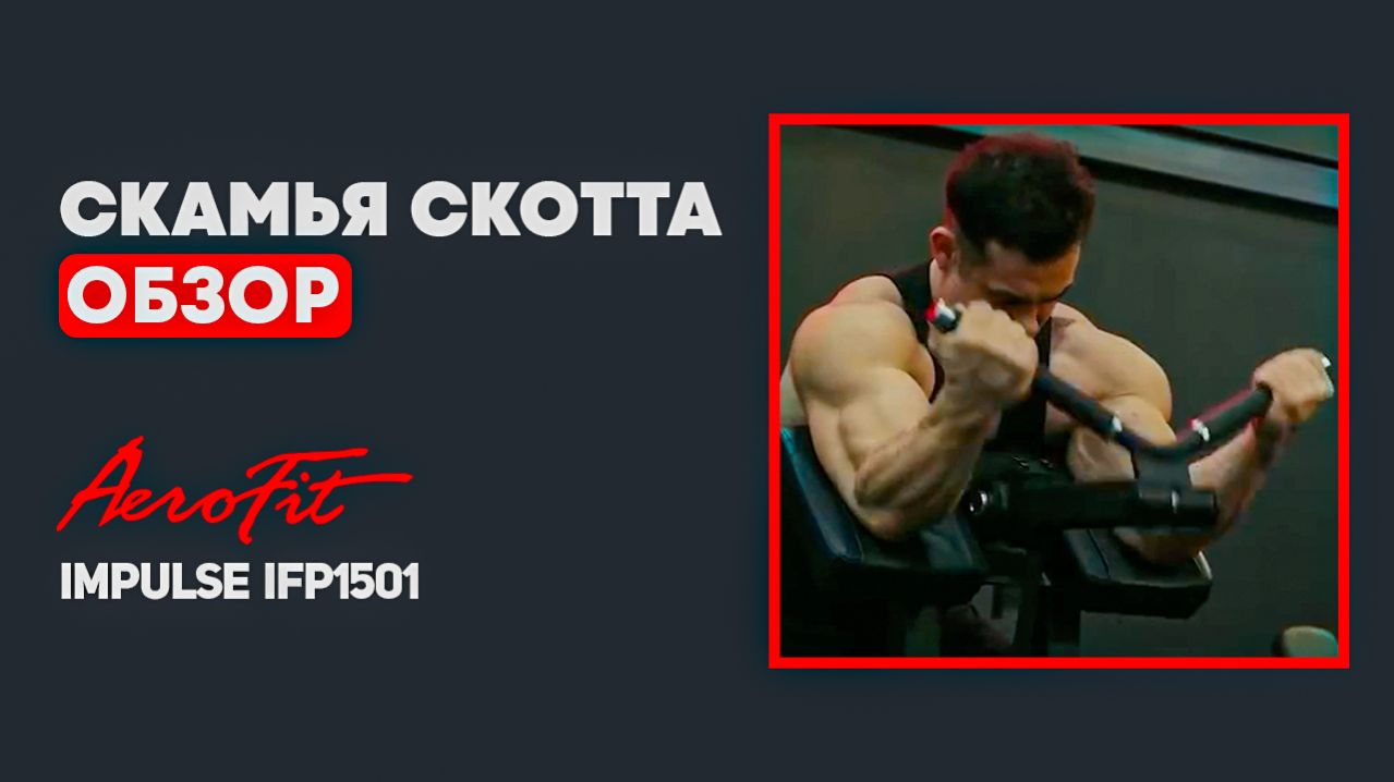 Идеальная СКАМЬЯ СКОТТА Для Вашего Зала: Обзор Дисконагружаемого Тренажера Impulse IFP1501