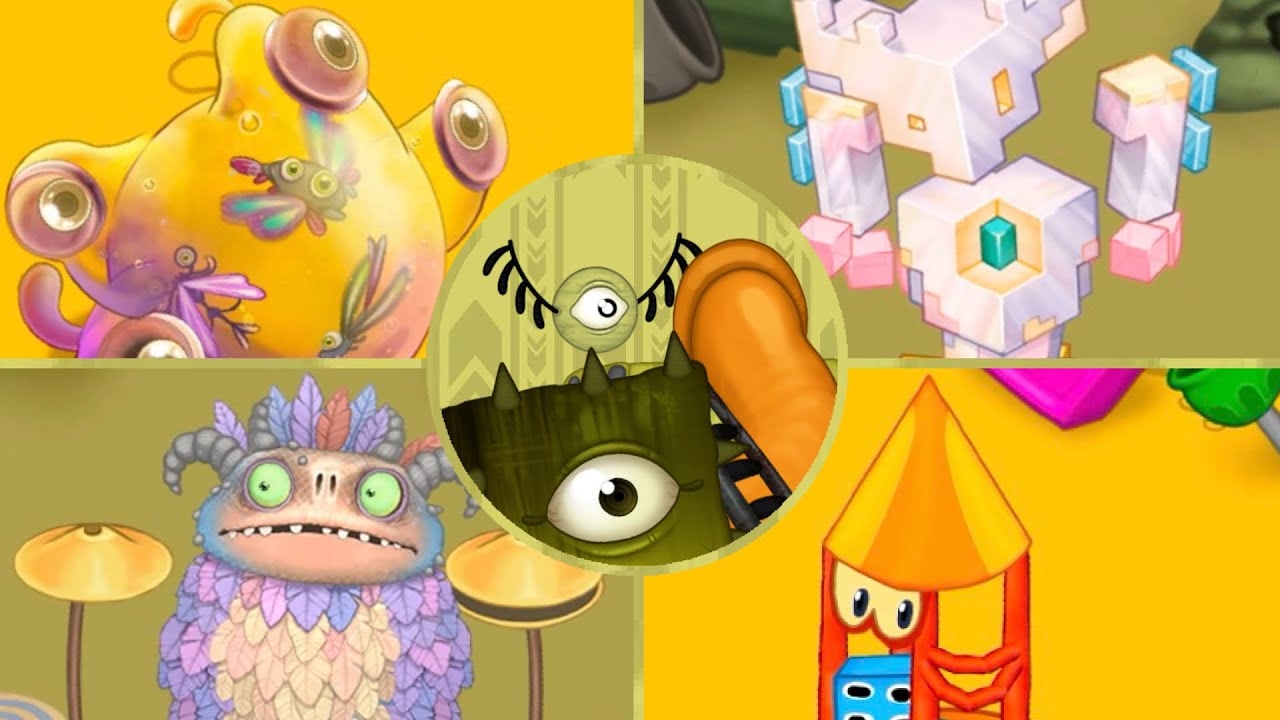 Граничная Игровая Площадка (Мажор и Минор) - Все Монстры, Песни и Анимации (My Singing Monsters)