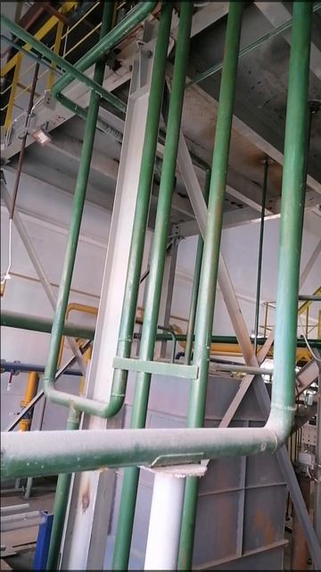 Гидрозатвор деаэратора в проекте и в натуральном виде