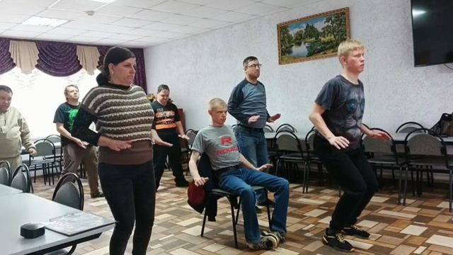 Фрагмент занятия по дыхательной гимнастике, часть 2. Комплекс "Ба Дуань Цзинь", 23.03.26