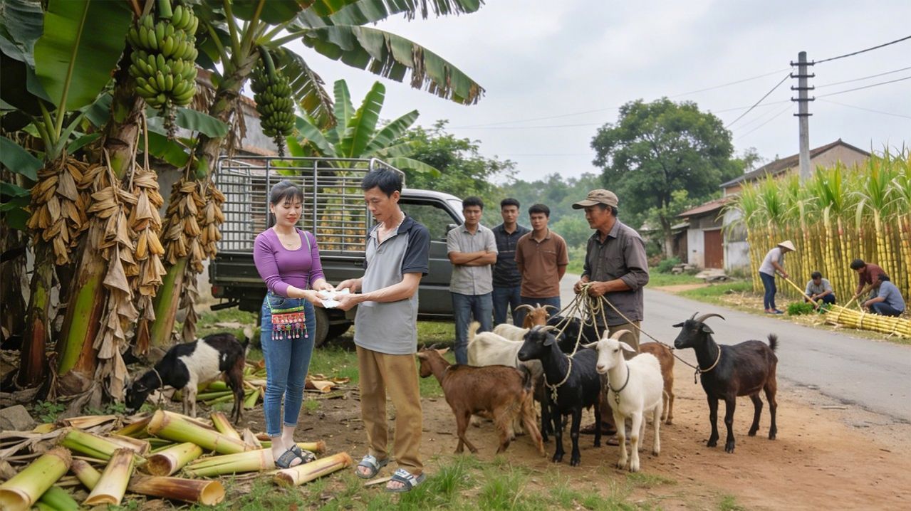 Купите более 1000 коз и доставьте их на рынок для продажи | 190 дней выживания без электричества.