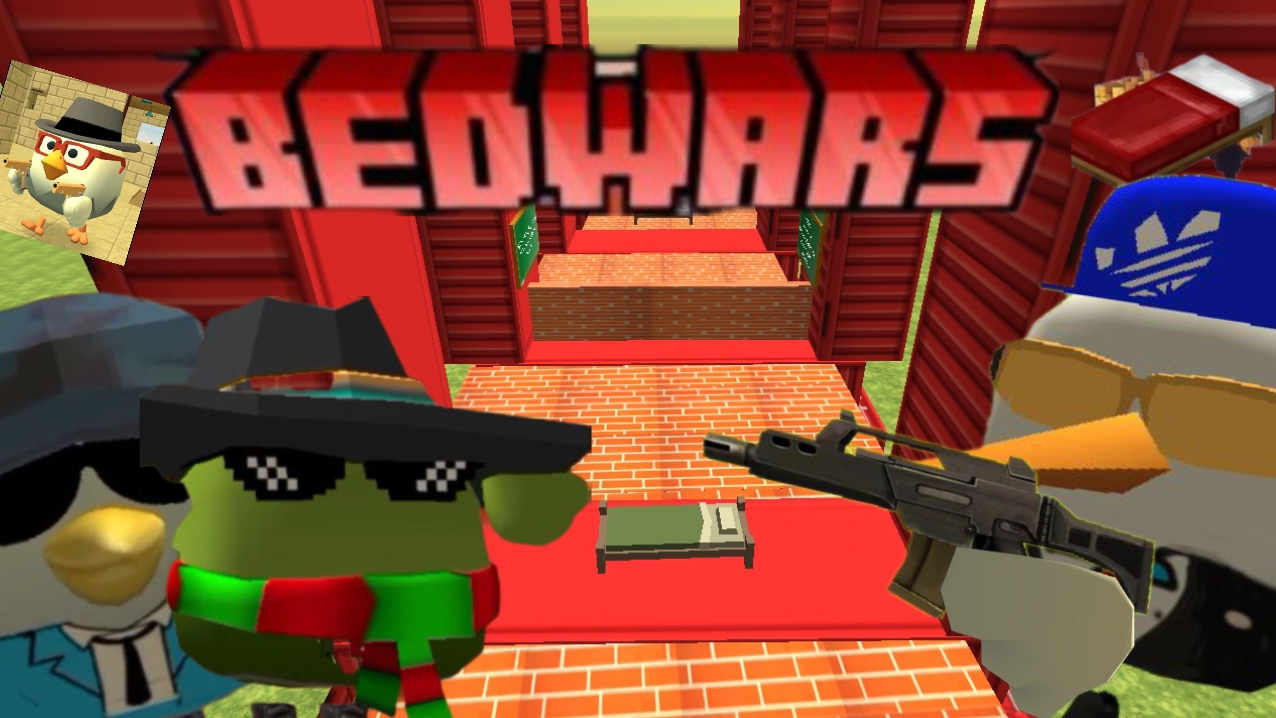 🛏️БЕДВАРС ЧИКЕН ГАН ЧЕЛЕНДЖ ЭТО ЖЕСТЬ...| CHICKEN GUN |