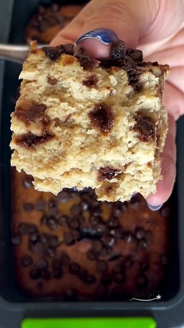 Банановый кекс с шоколадом