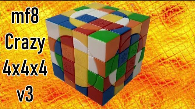 Как собрать Crazy куб 4х4х4 v3 Без Паритетов, how to solve crazy cube 4x4x4 v3, mf8