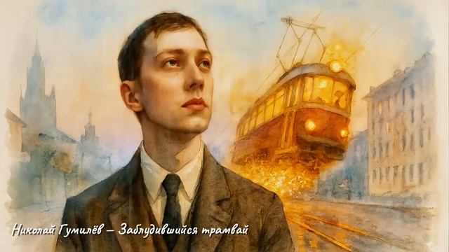 Николай Гумилёв Драматический романс Заблудившийся трамвай @PoetOasis