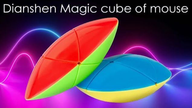 Как собрать куб Мышь, DianSheng Magic Cube of Mouse, How to solve Fly Mouse