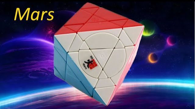 Как собрать Crazy Octahedron Mars, Крейзи Октаэдр Марс, how to solve cube mf8