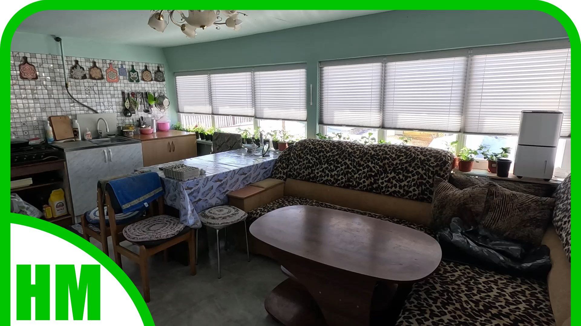 24 марта. Теперь на веранде красота . Приготовила суп и плов. Завязываются томатики.