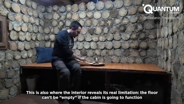 Бушкрафт. Построил домик в лесу # @RuslaninTheWoods