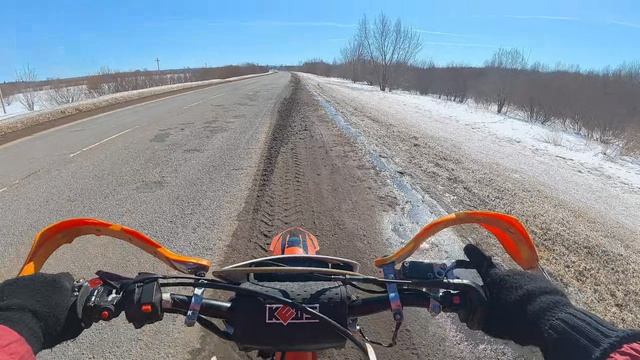 Выжал из 172 мотора ВСЁ! 41 ведомая звезда заракетила этот мот под 130км.ч!