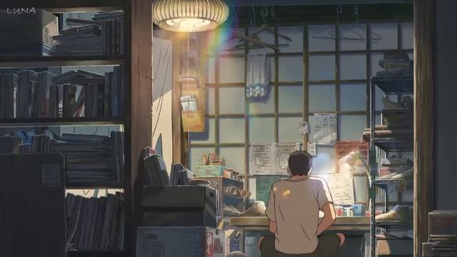 заполняем ежедневник с аниме персонажами [lofi]