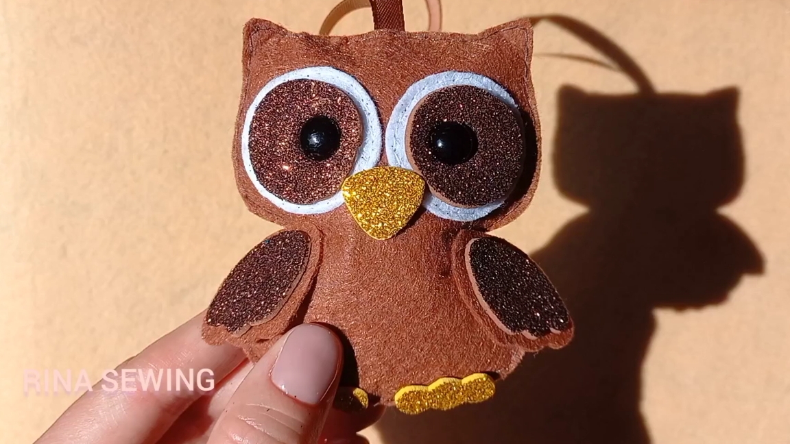 Сова из фетра своими руками.mp4