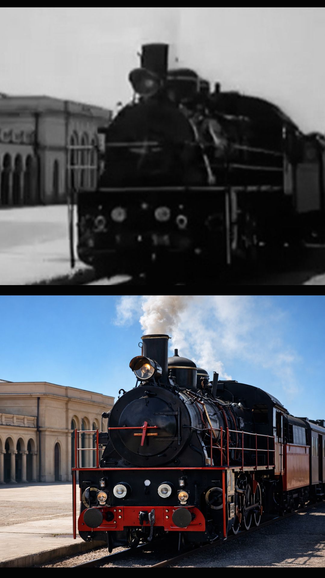 Как в 1940 году в Сталинир прибыл первый поезд