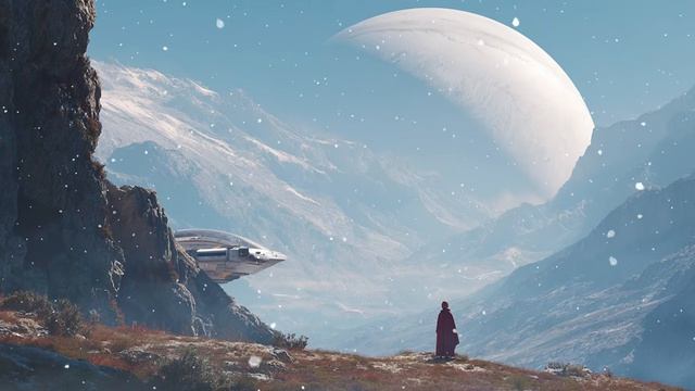 Penumbra (Slowed + Reverb) ｜ Sci Fi Dark Ambient Music