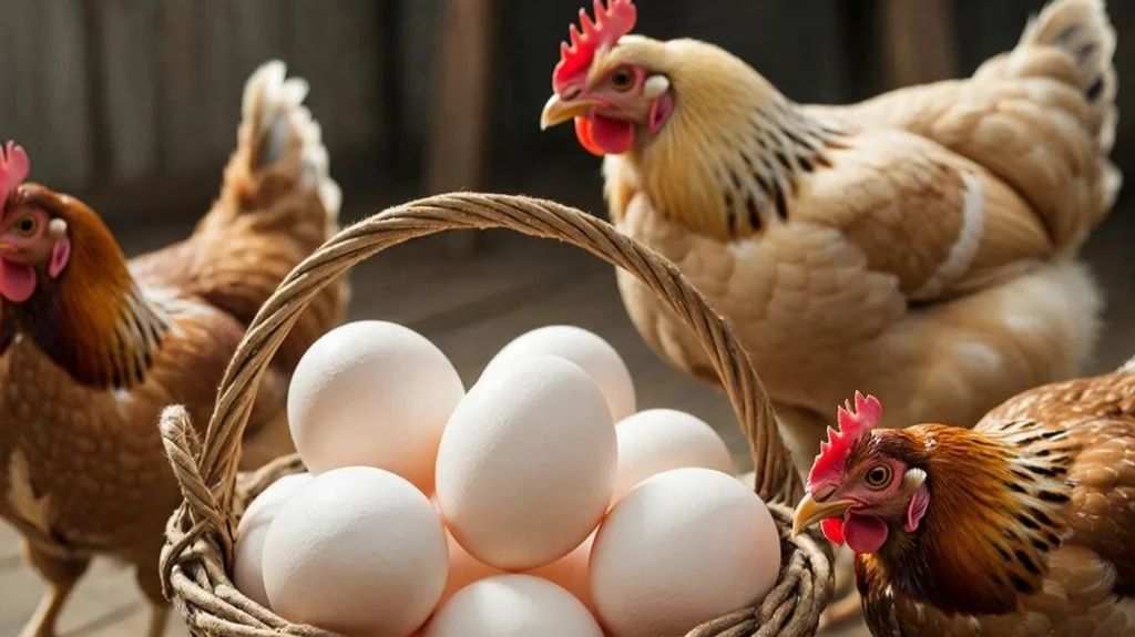 Жизнь в деревне Куры-несушки Вечерний сбор яиц