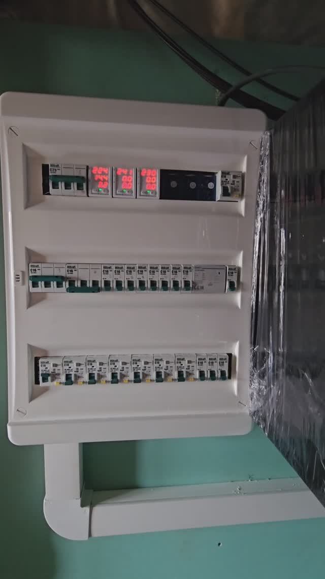 Черновой электромонтаж в каркасном доме