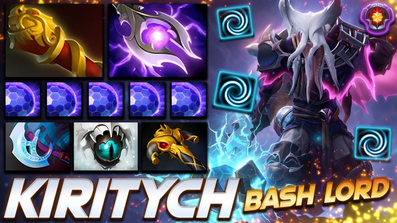 Kiritych Faceless Void Bash Lord — профессиональный геймплей в Dota 2 [Смотри и учись]