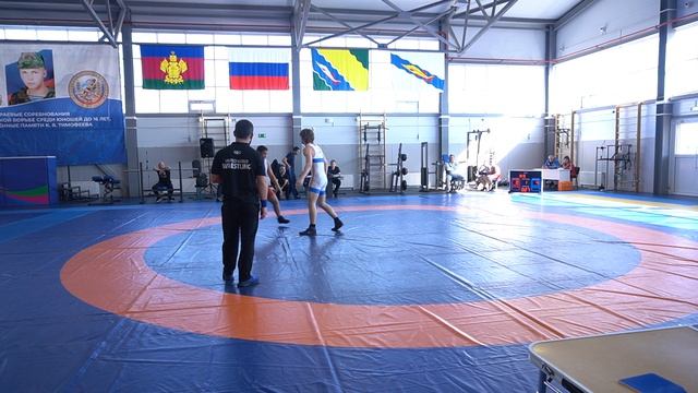 Ейск. Греко-римская борьба. Вес 75 кг. Эссоме Тимотэ (Новокубанск)-Москаленко Никита (Геленджик)