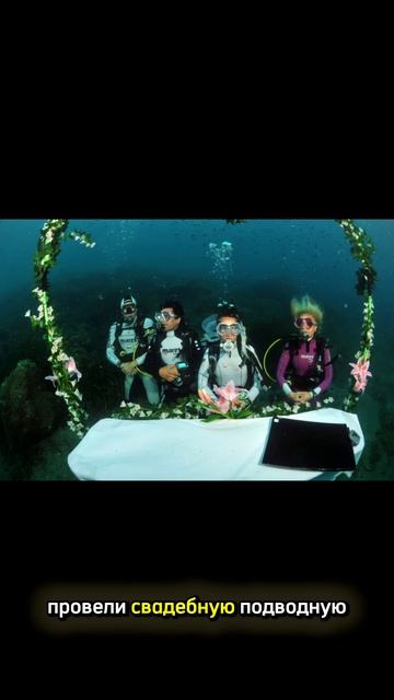 Подводная церемония