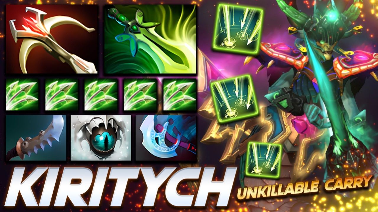 Kiritych Medusa Unkillable Carry — профессиональный геймплей в Dota 2 [Смотри и учись]