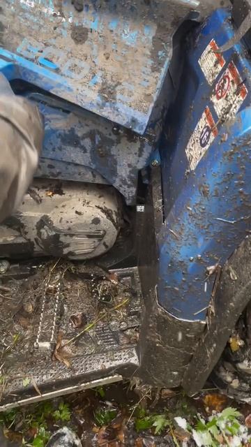 Ветка атаковала квадроциклиста, чудом выжил