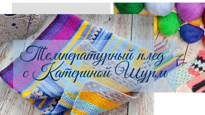 Температурный плед с Катериной Шурм. Первый отчёт в проекте, участник № 24.