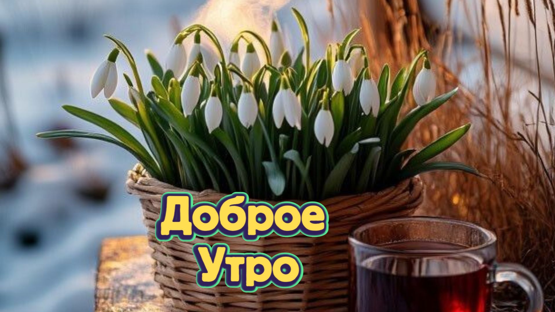 С добрым утром! Музыкальная открытка с теплыми пожеланиями на весь день! ☀️✨