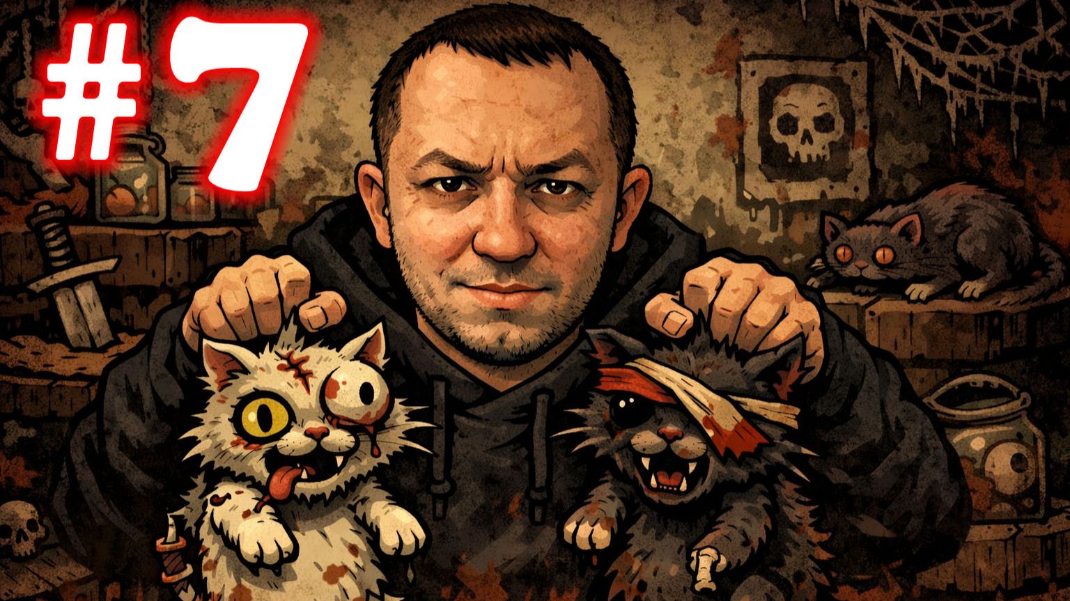 Mewgenics прохождение №7 | Прошел Пустыню-Кратер | Открыл Друида | Босс Создатель кратера и Гамбит