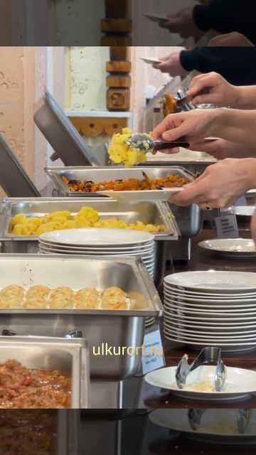 Шведский стол санаторий Ленина