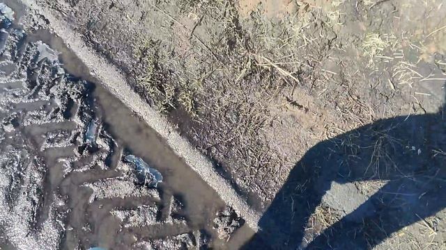 Отключил отопление в доме, весенняя грязь 24,03,2026