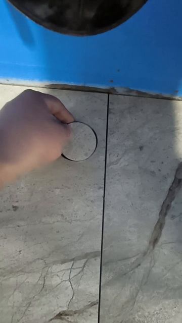 В процессе ремонта санузла