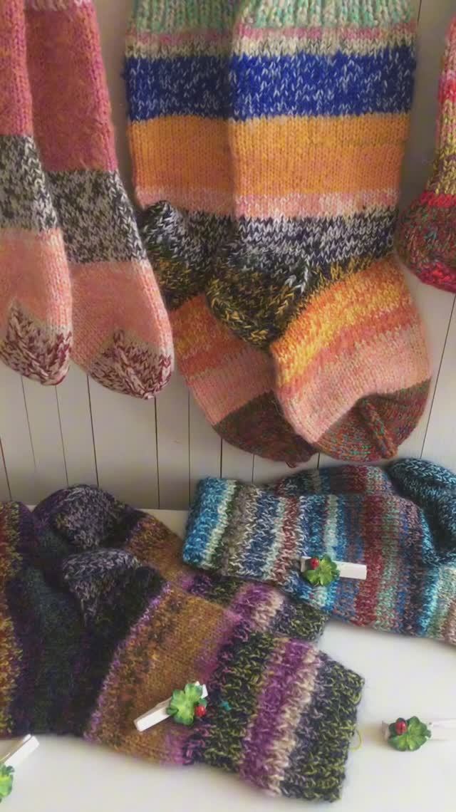 Бабушкины деревенские носки ❤️