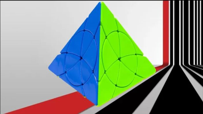Как собрать Петал Пираминкс, Petal Pyraminx how to solve cube, crazy пирамида лепесток