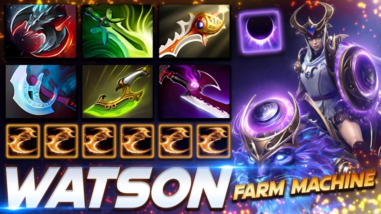 Watson Luna — профессиональный геймплей в Dota 2 [Смотри и учись]