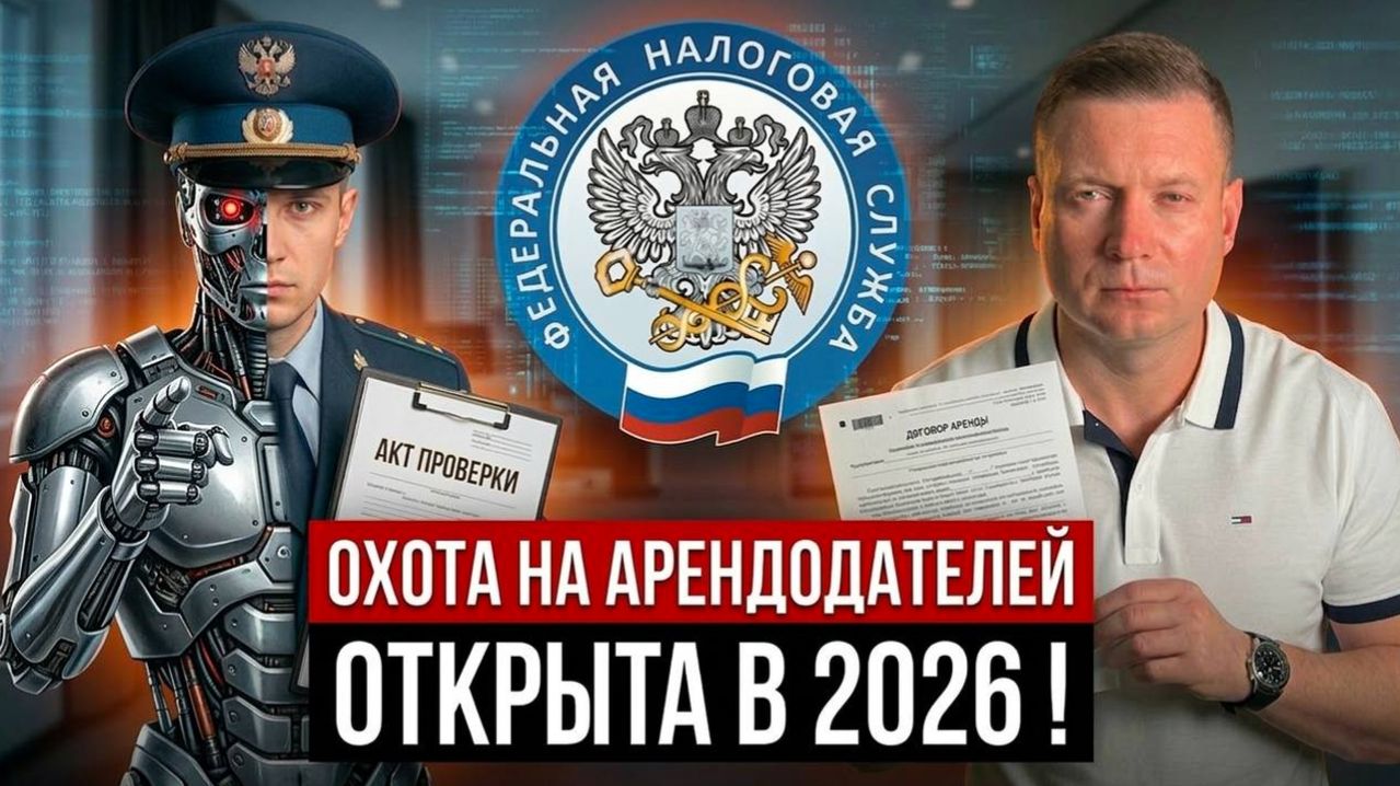 ИИ ПОМОЖЕТ НАЛОГОВОЙ. РЕШИЛ СДАТЬ КВАРТИРУ? НАЛОГОВАЯ УЖЕ ЗНАЕТ ОБ ЭТОМ!