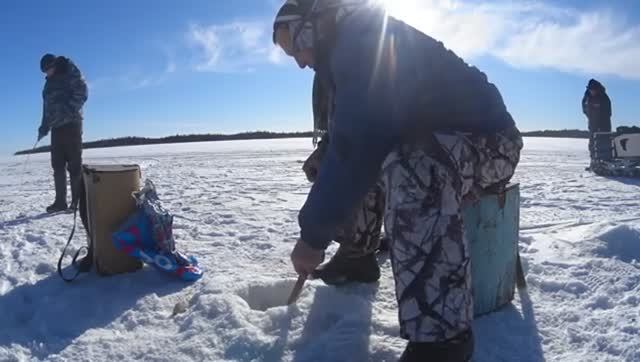 РЫБАЛКА НА ТРОФЕЙНУЮ РЫБУ (ВАХНЯ) ЗИМОЙ!
