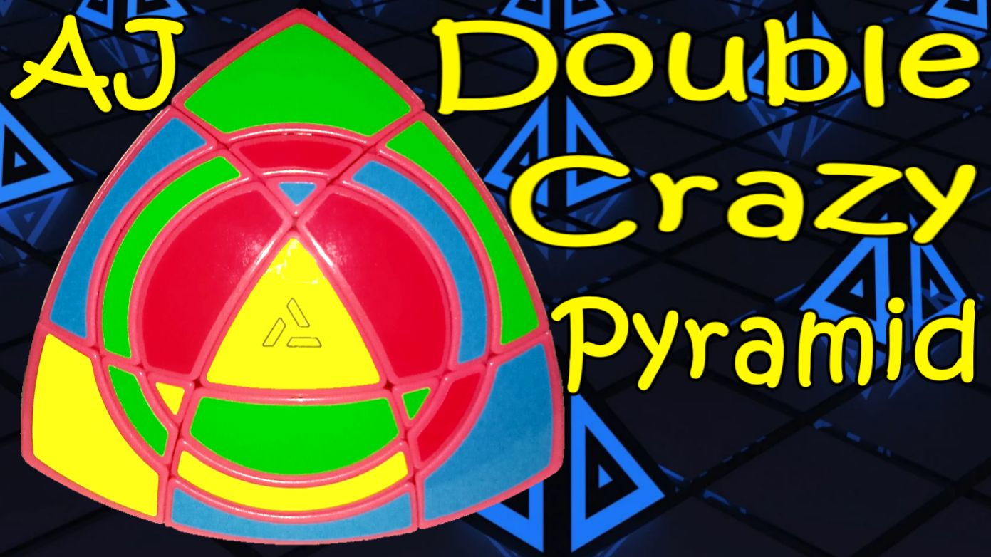 Double Crazy Pyramid (Tetrahedron; Pyraminx) AJ, сборка, tutorial, schemes, Двойной Крейзи Тетраэдр
