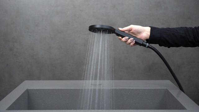 Душевая лейка 120 мм Lemark LM8122BL