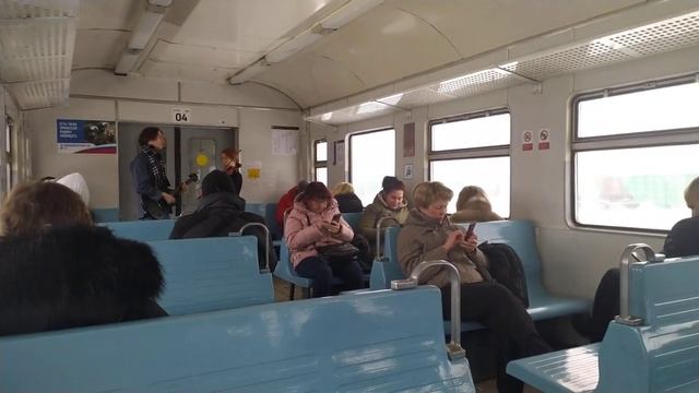 Электричка! Музыка! Электро-музыка в электричке!