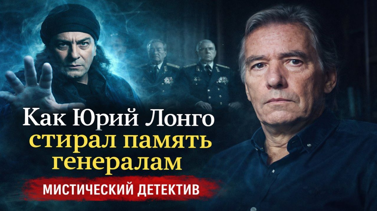 ЮРИЙ ЛОНГО И ПРОЕКТ «БЕЛЫЙ ШТОРМ»: Как Юрий Лонго стирал память генералам. Мистический Детектив
