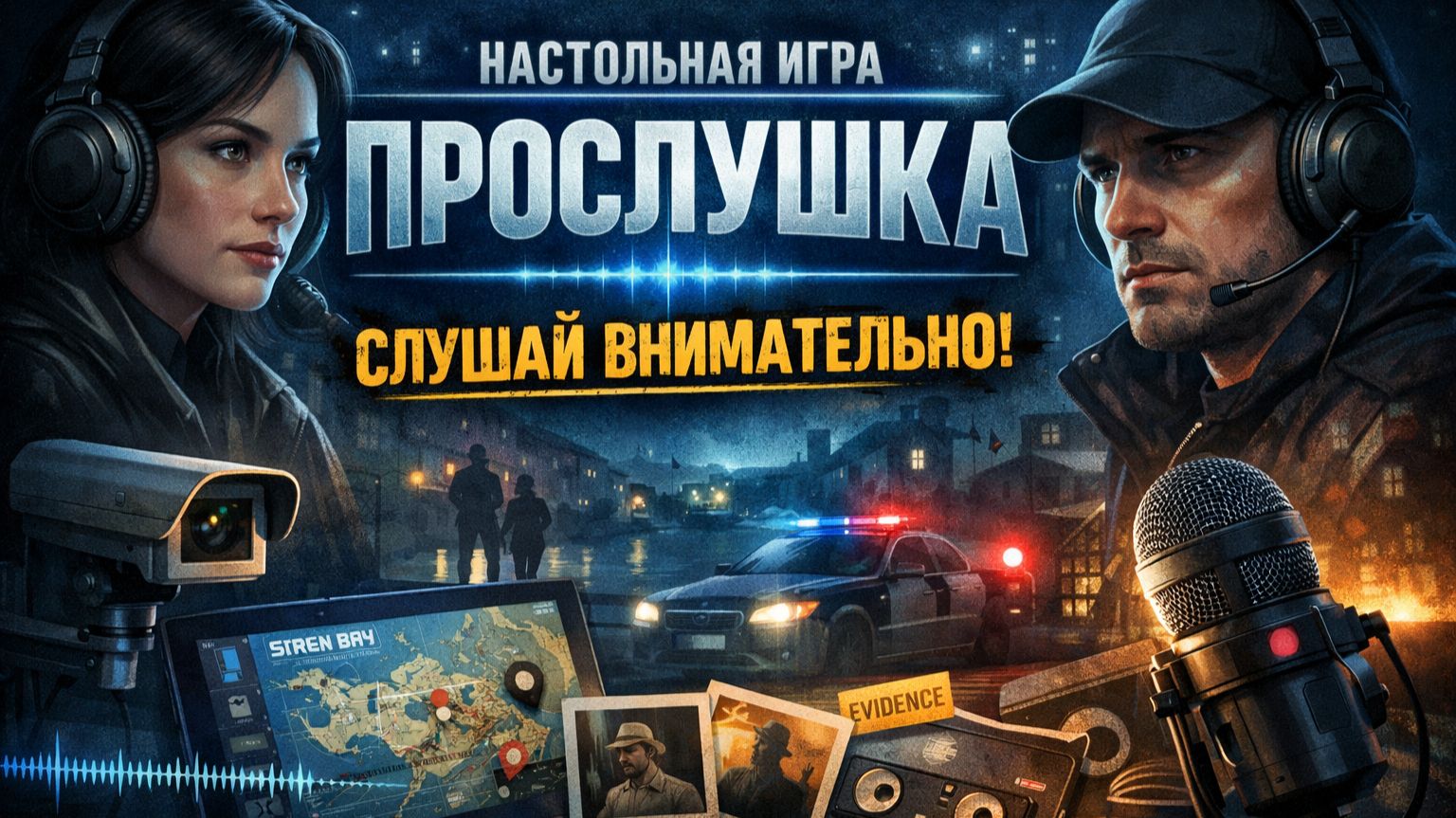 Прослушка — правила игры | Обзор, как играть, детектив с аудио