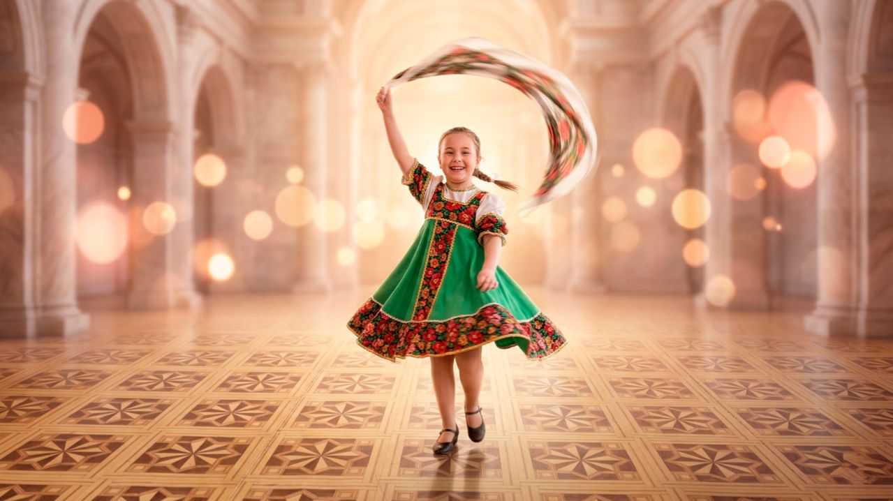 Плясовая. Колоева София. Хореографическая школа "Надежда". Фестиваль "Арт Премьер"