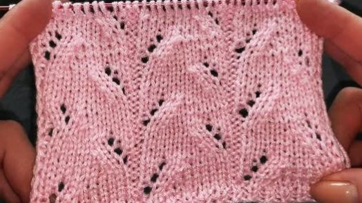 🧶НЕЖНЫЙ АЖУРНЫЙ УЗОР СПИЦАМИ🩷
